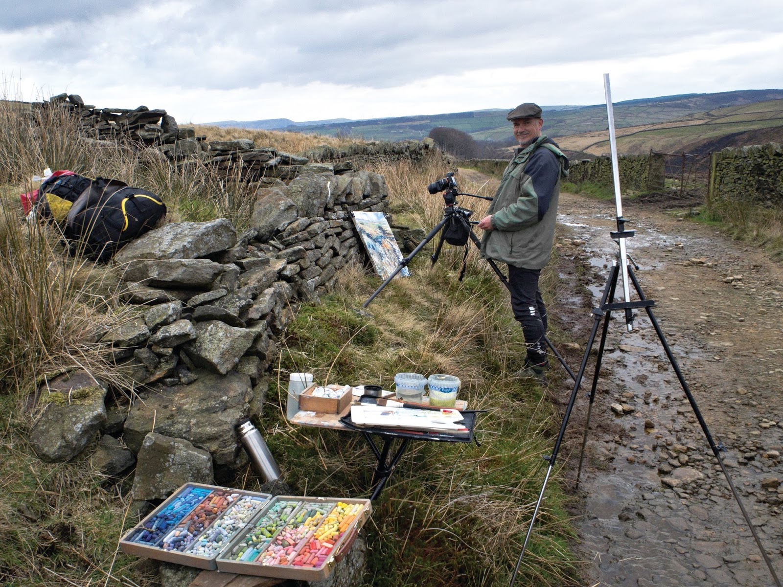 Robert Dutton Artist: A full year...in just 6 minutes!