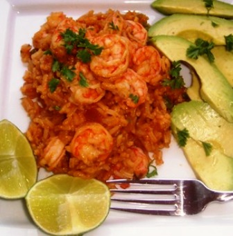 Arroz con camarones - Platos y Recetas de Cocina