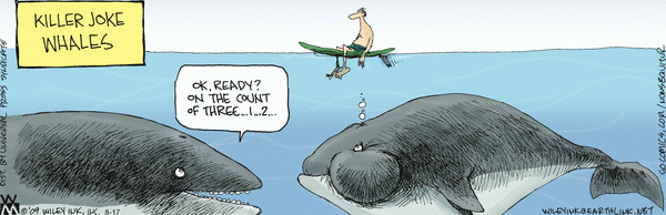 World of Cartoons and Comics: Whale jokes