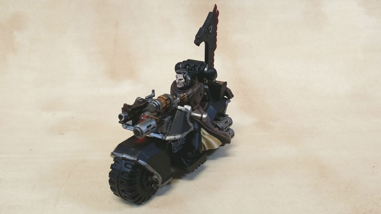 Old School Gaming: Ravenwing Sergeant Progress