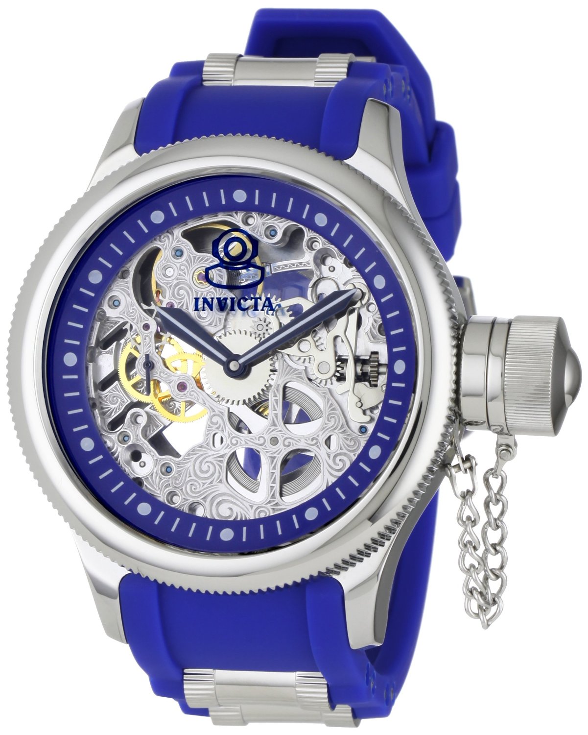 Best Invicta 1089 Mechanical Skeleton Polyurethane Lowest Price