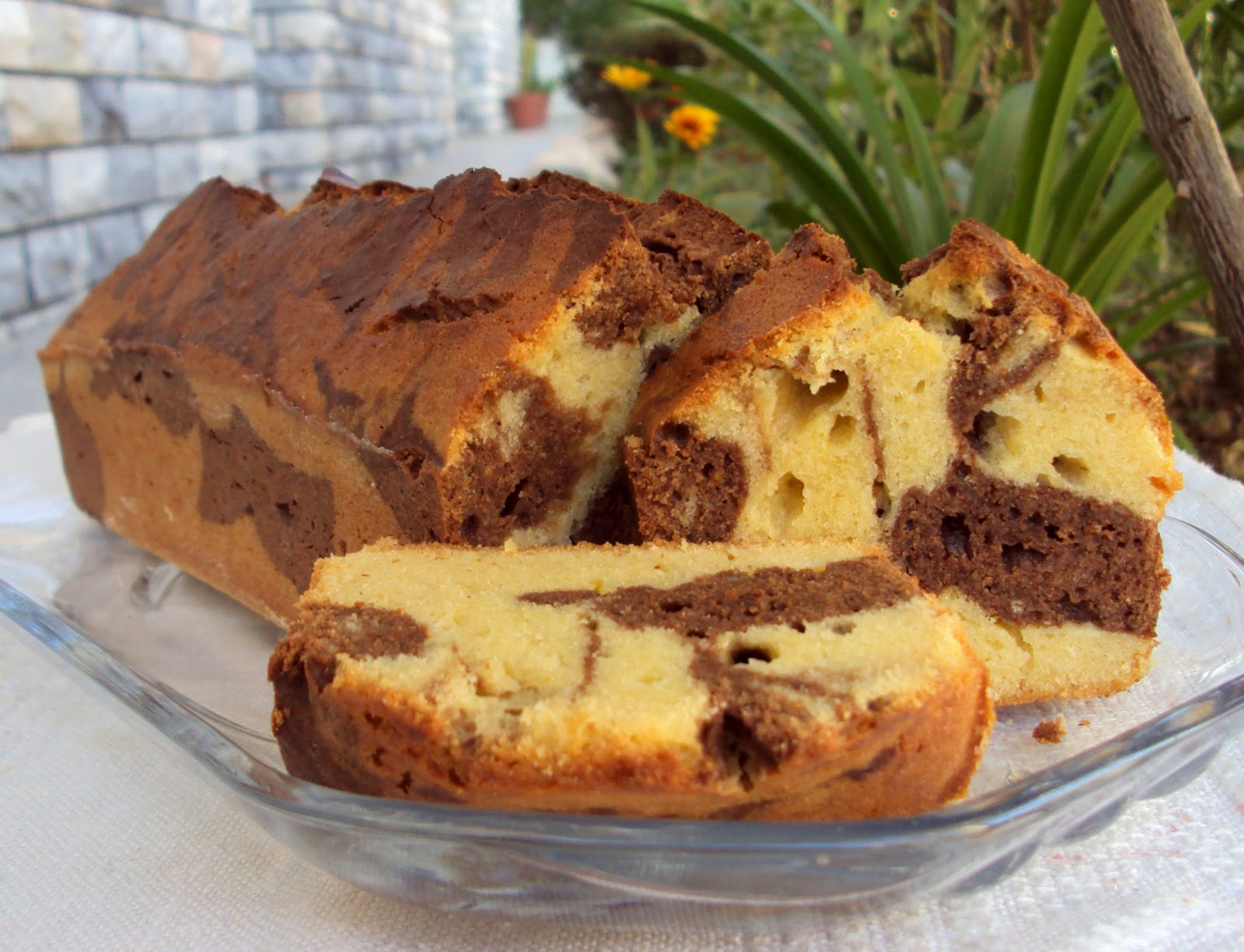 Nárwen's Cuisine - Sabores do Mundo : Bolo-Pluma Marmoreado