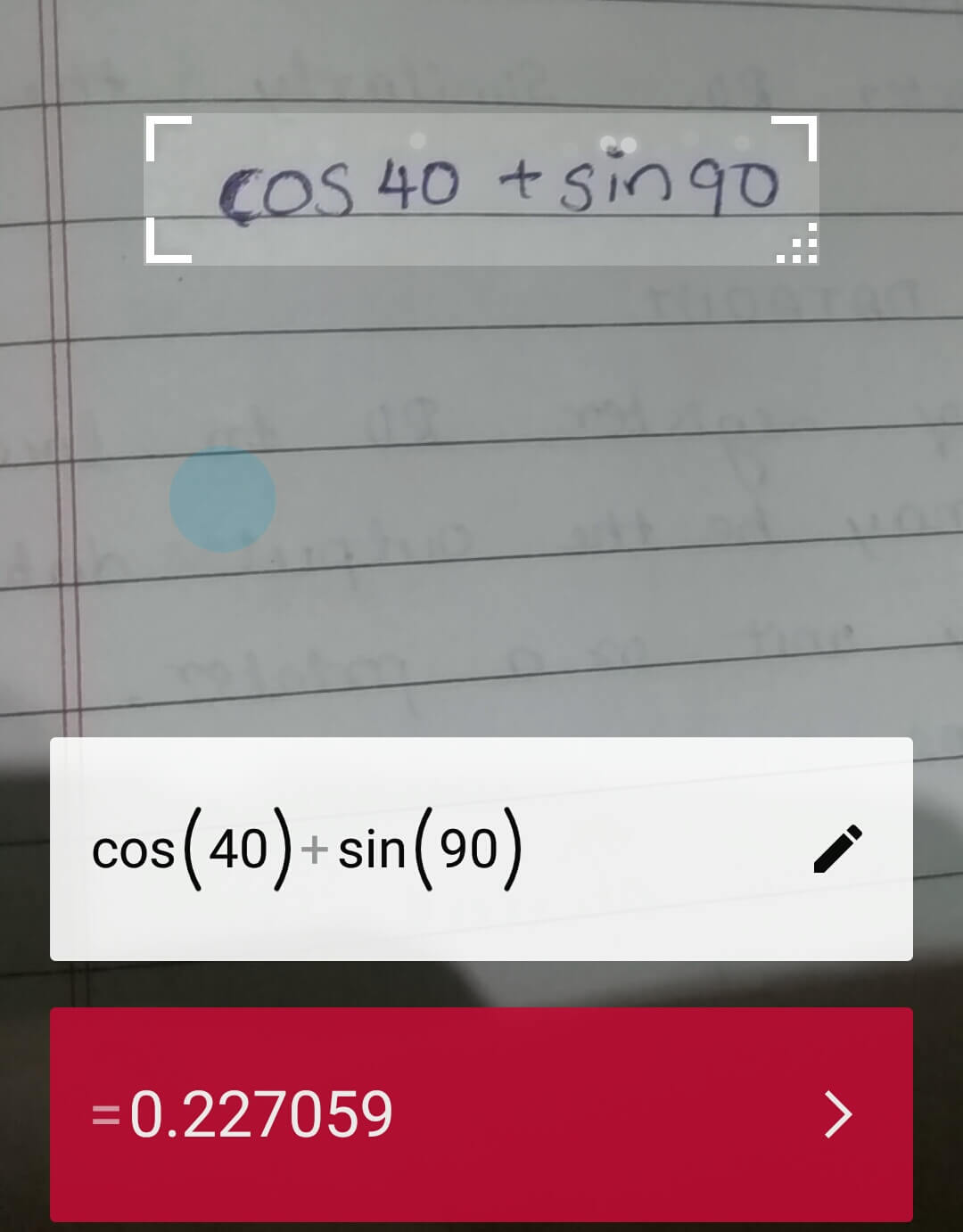 How to Solve Math Problems Using Phone's Camera