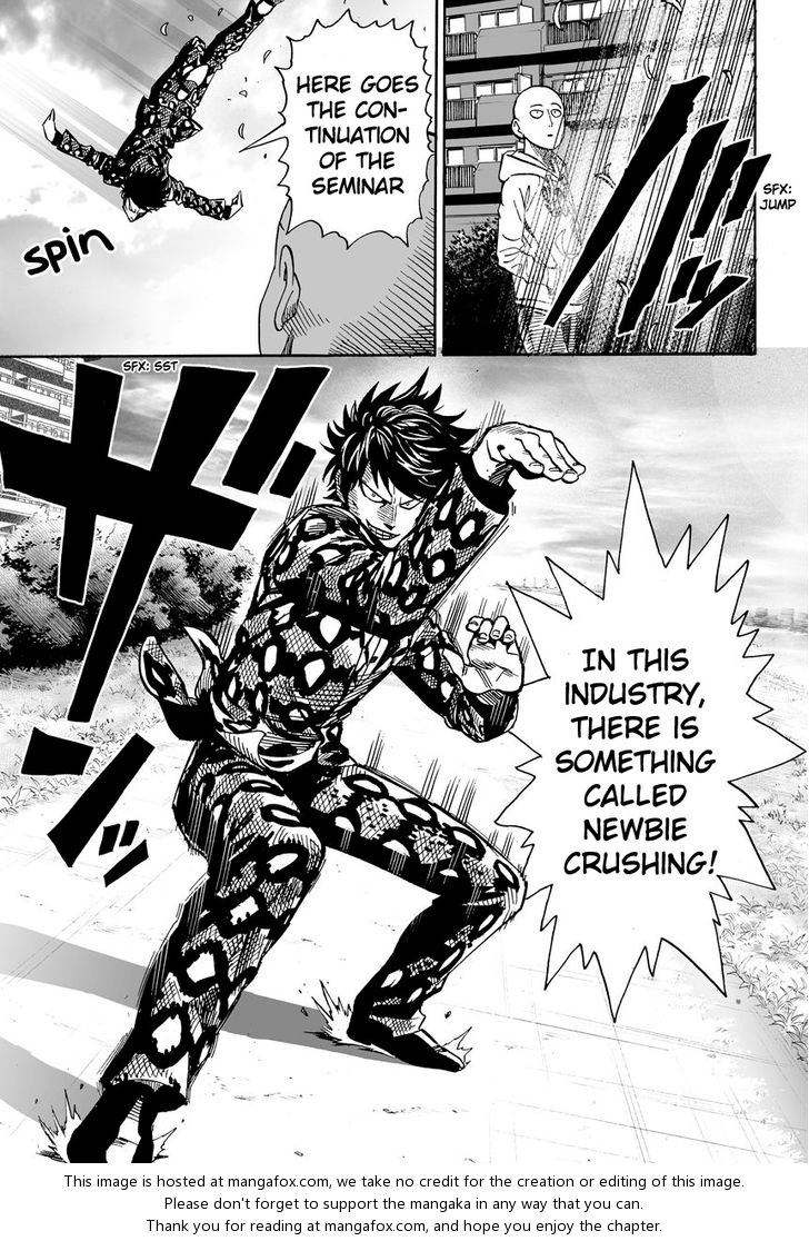 ONE PUNCH MAN CHAPTER 16 | One punch man manga