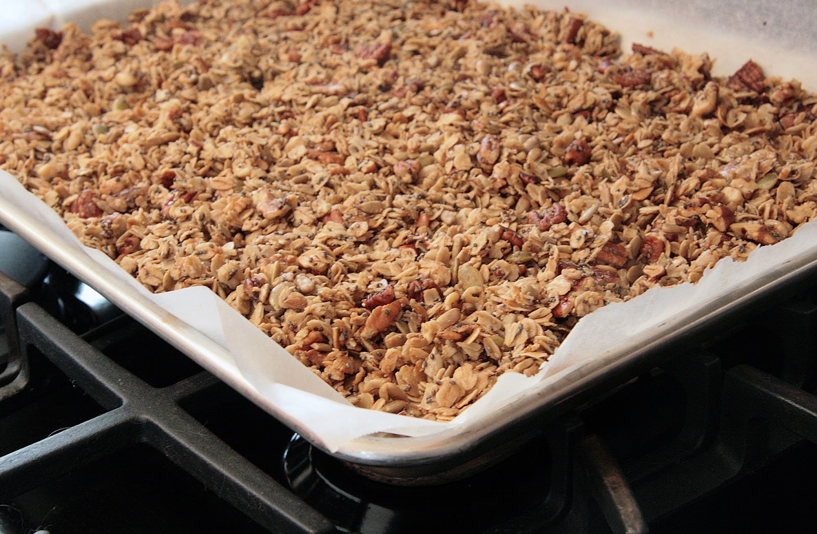 Three Seed Granola » Local Food Rocks