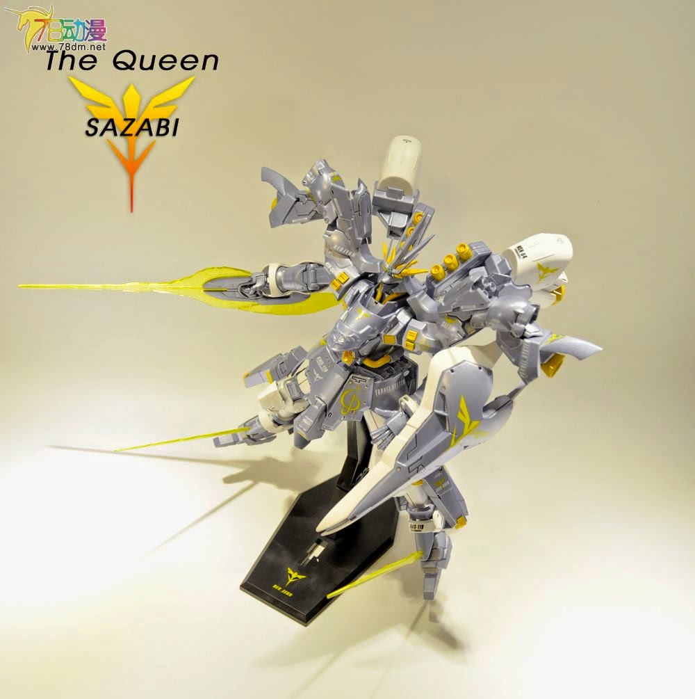 HGBF 1/144 Miss Sazabi "The Queen Sazabi" Custom Build
