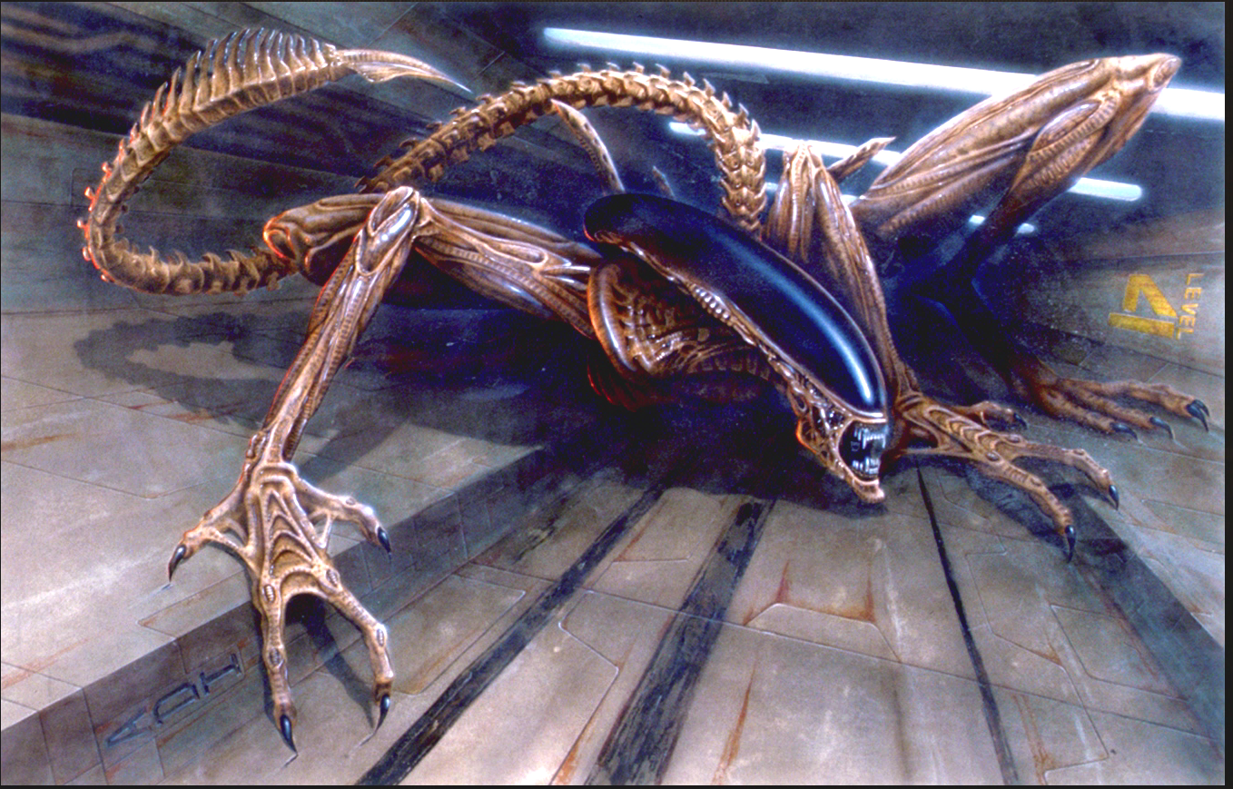 Sylvain Despretz's Alien Warrior Concepts ~ alienex plorations