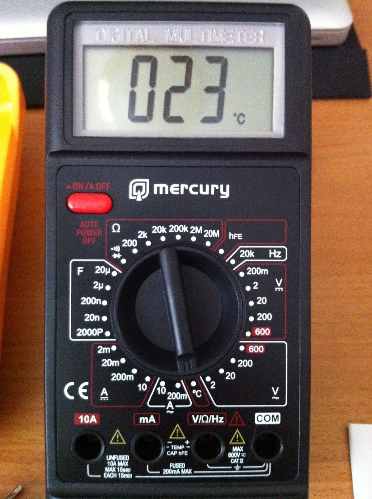 Steven's Blog: Review: Skytronics / Mercury 600.219 Multimeter