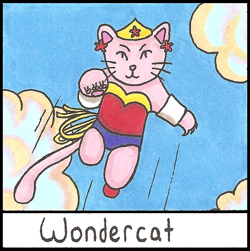 Life Imitates Comics: Comic Cats #7: Wondercat