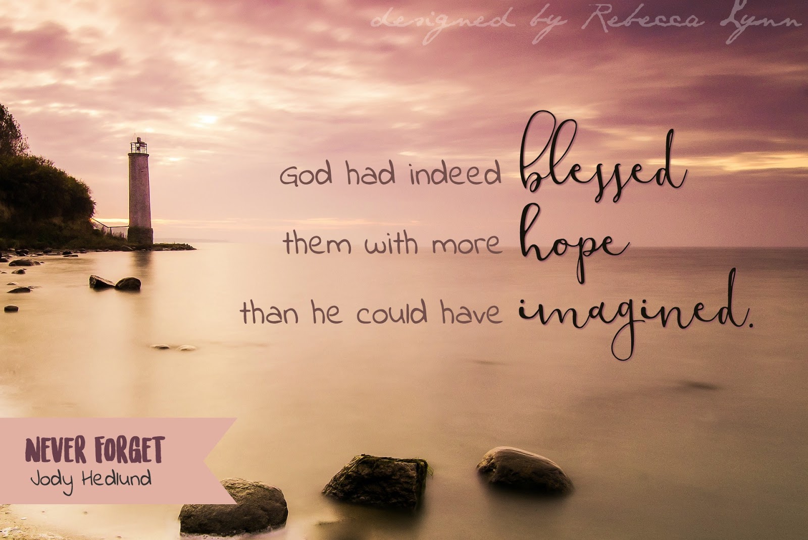 The Booklover's Tranquility: Never Forget