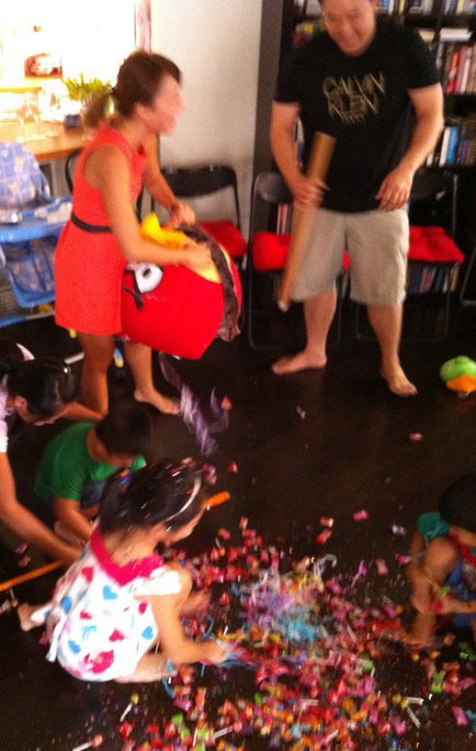 Growing Up: Kai's Angry Birds piñata: It was whacked, stabbed, and ...