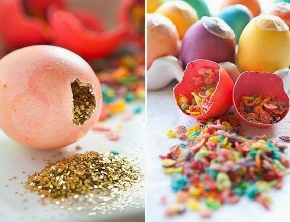 Cómo hacer huevos con confeti ~ cositasconmesh