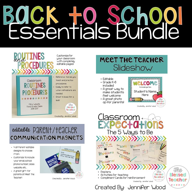 The Blessed Teacher: Invest Now {Part 2: Establishing Classroom ...