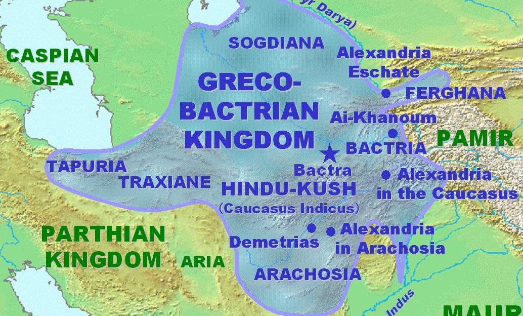 ANCIENT EMPIRE AND CIVILIZATION: The empire of Bactria