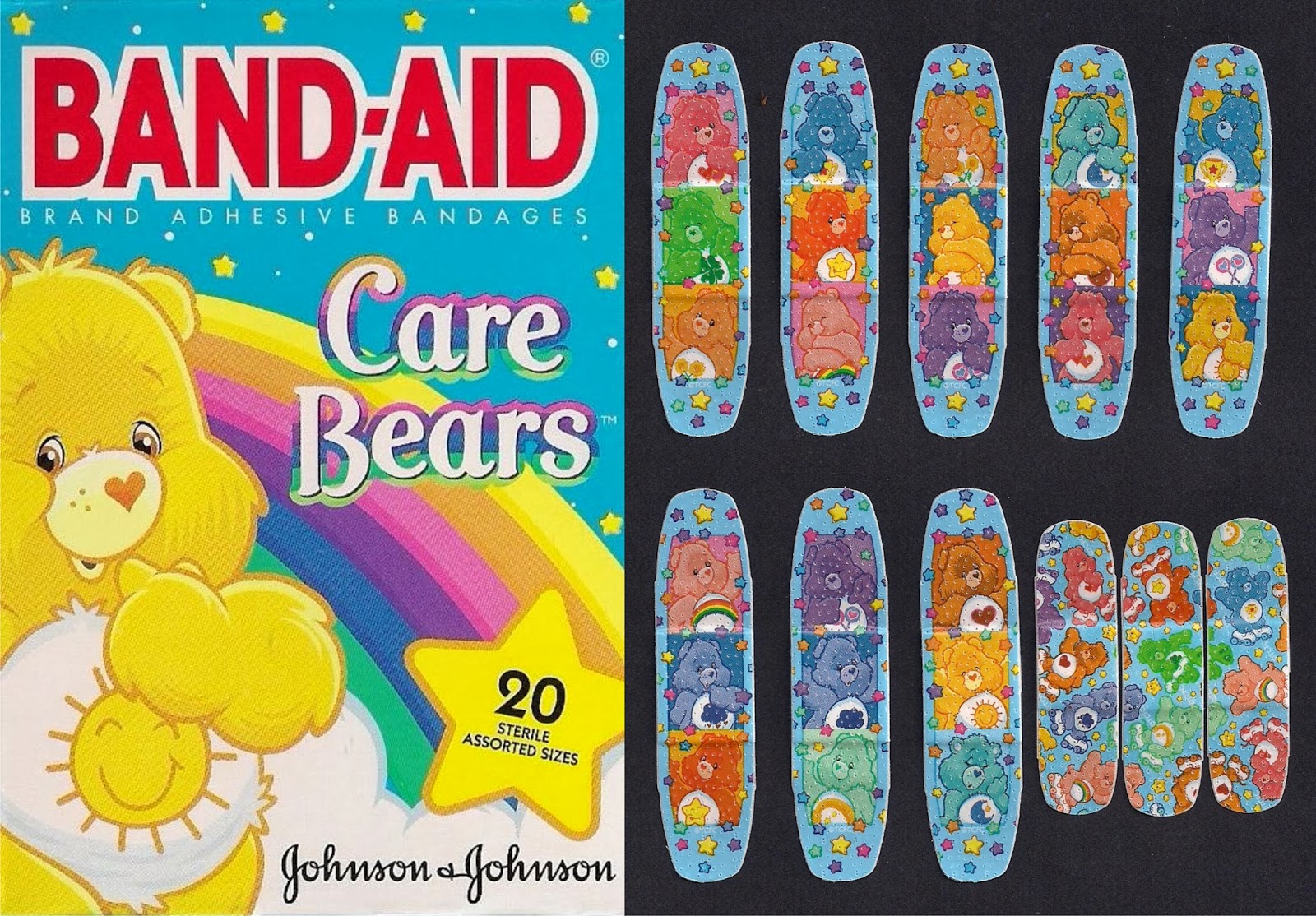 Band-aid Collection.: Care Bears