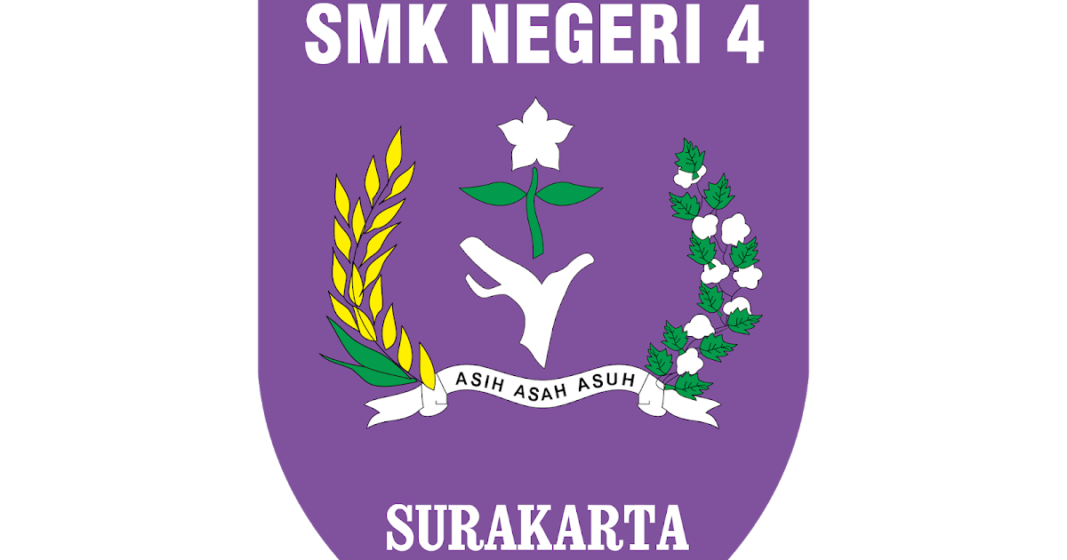 Logo SMK Negeri 4 Surakarta Vector Cdr & Png HD - Biologizone