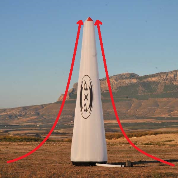 Thermiktuning mit Pylonen