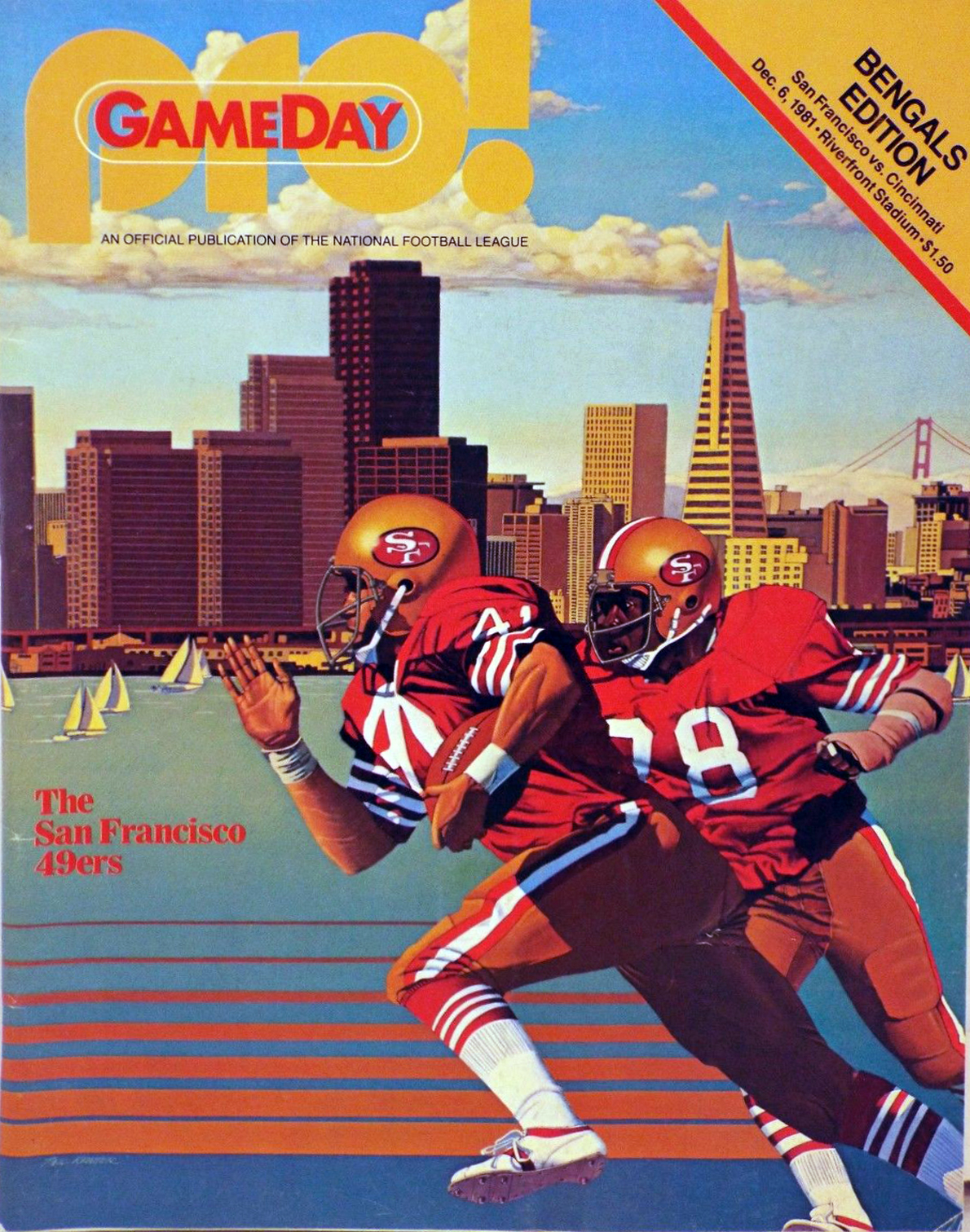 Pro Football Journal Presents: NFL Art: 1981 NFL Game Program Art
