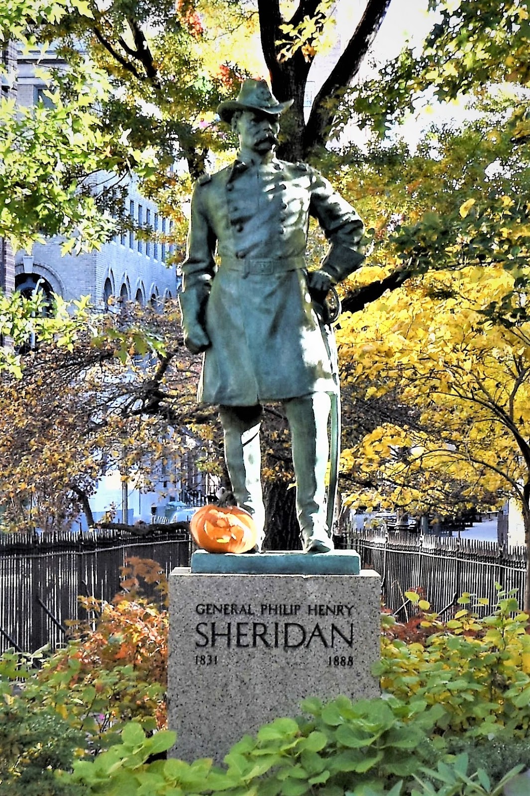 Daytonian in Manhattan: The Gen'l Philip Henry Sheridan Statue ...
