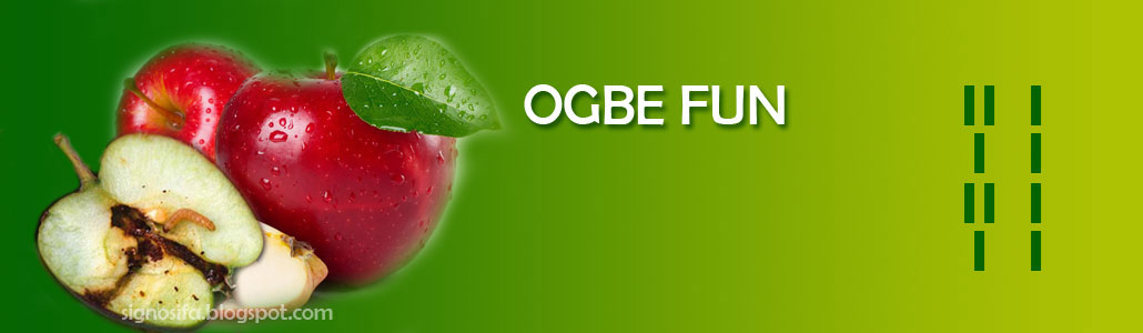 Ogbe fun - Signos de Ifá