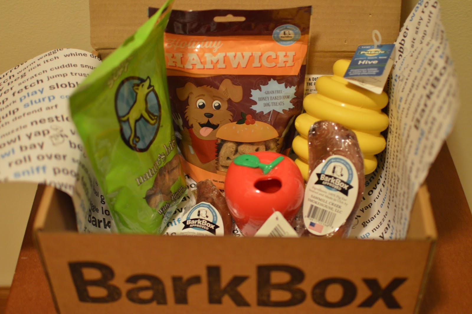 My Rotten Dogs: November 2015 BarkBox Review