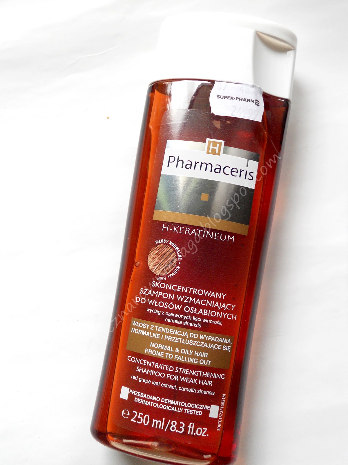 m_and_z bloguje: Pharmaceris H Keratineum Skoncentrowany szampon ...