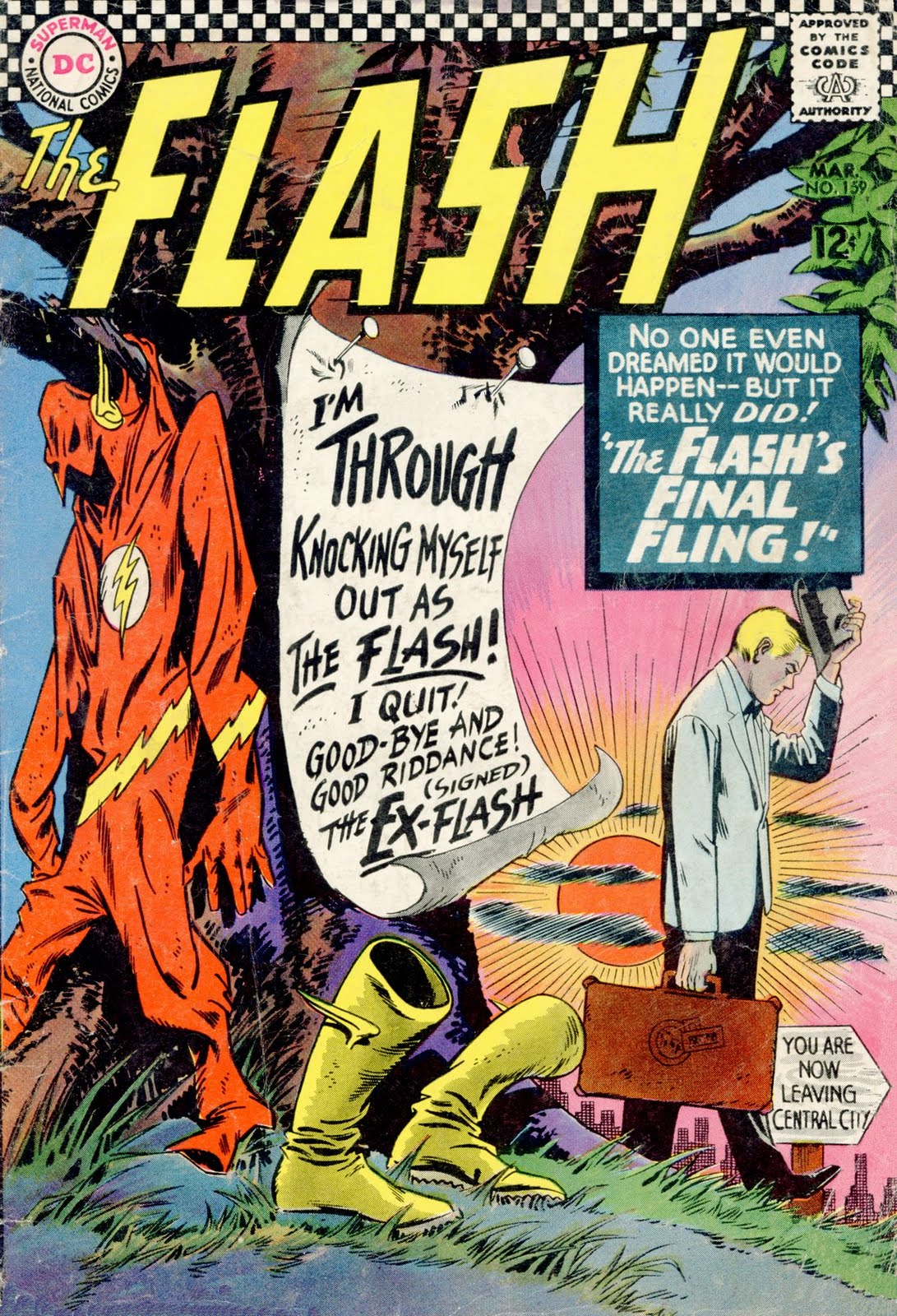 Silver Age Comics: The Flash's Final Fling--Twice