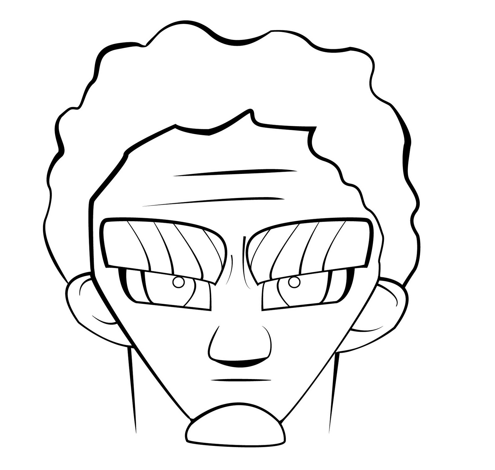 "Shamal Artist Blog": Cartoon face I did with Adobe Photoshop and Adobe ...