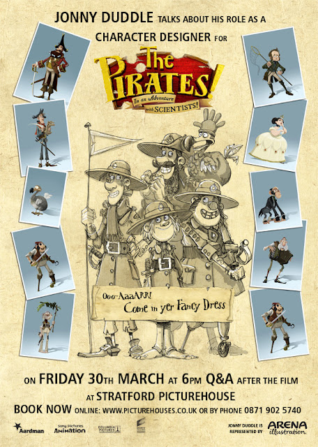 Templar Publishing: Jonny Duddle shares his Pirates! adventure