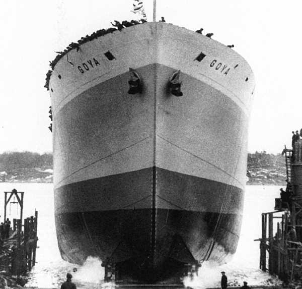 historiopedija: Ukleti brodovi: Goya