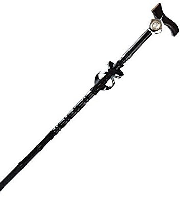 Sparkling Magpie : Walking Stick with Bell and Cup Holder