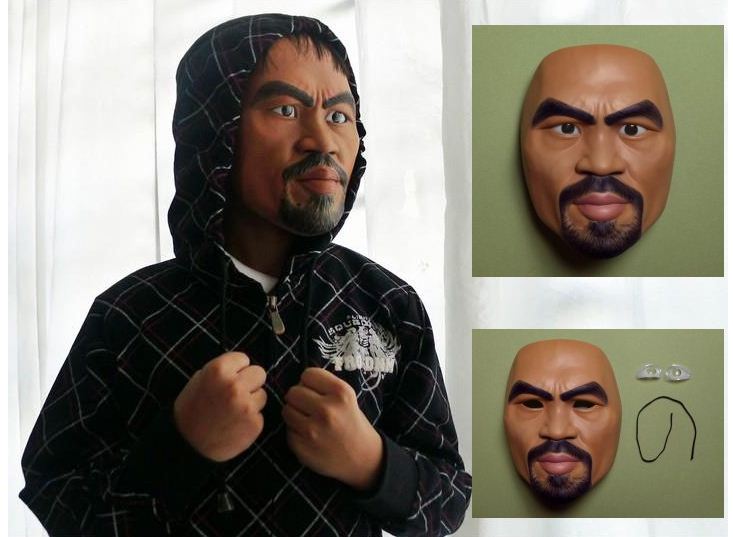Wear and Conquer: Dress as Manny Pacquiao this Halloween with this Mask