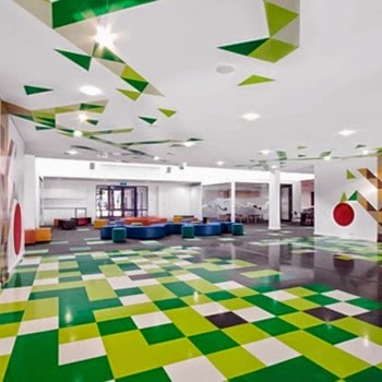 Living Art with Style | Dubai Blog: 10 Colorful Interior Floor Designs