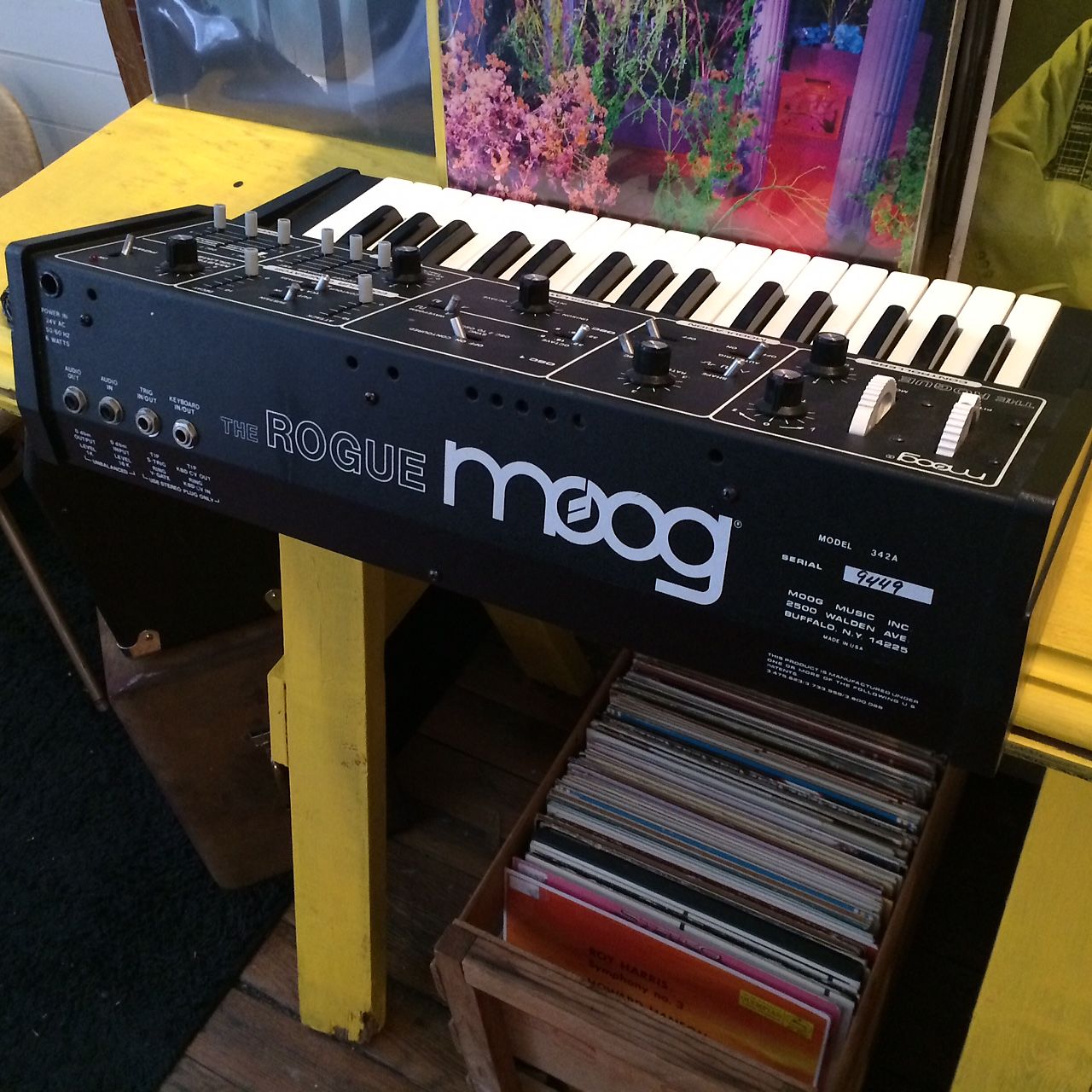 MATRIXSYNTH: Moog Rogue Analog Synthesizer SN 9449