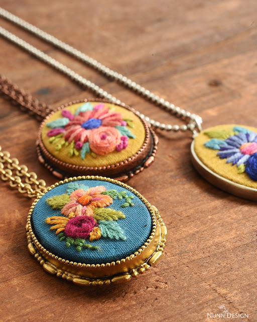 Nunn Design Kits Giveaway for Embroidered Jewelry Making! / The Beading Gem