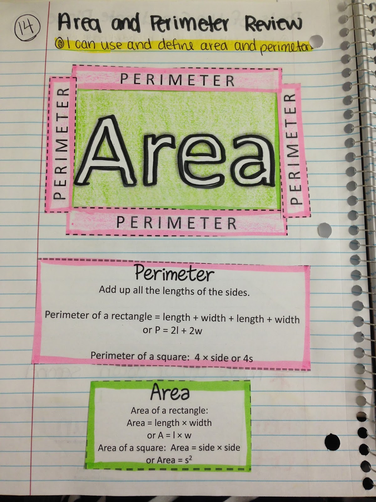 Beg, Borrow and Steal: My 7th Grade Interactive Notebook: Review Unit ...