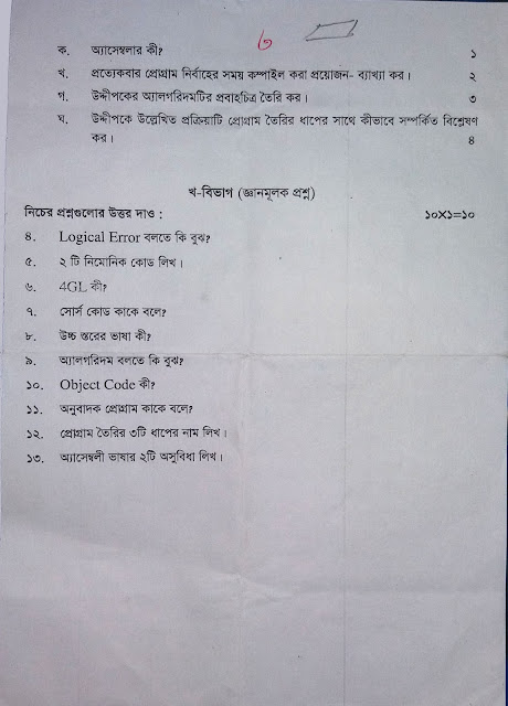 HSC ICT Suggestion 2023 with Question Paper