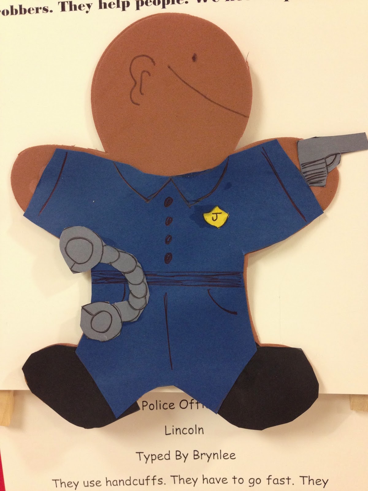 Miss Van Maren's Fantastic First Grade: Gingerbread Community Helpers