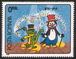 Timbre filatelice: Timbre-desene animate romanesti