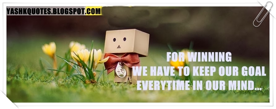 NESSECCARY THINGS TO WIN FB COVER ~ Yash Quotes