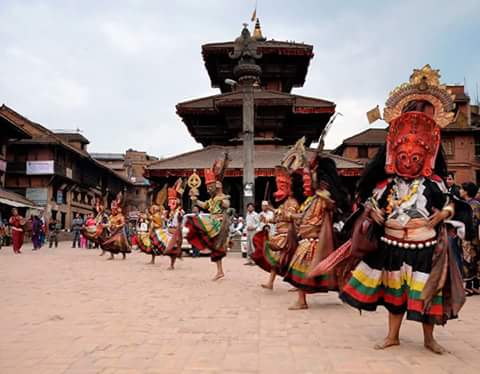Kiraj Gainju Blog Store: Traditional Newari Dances of Bhaktapur.