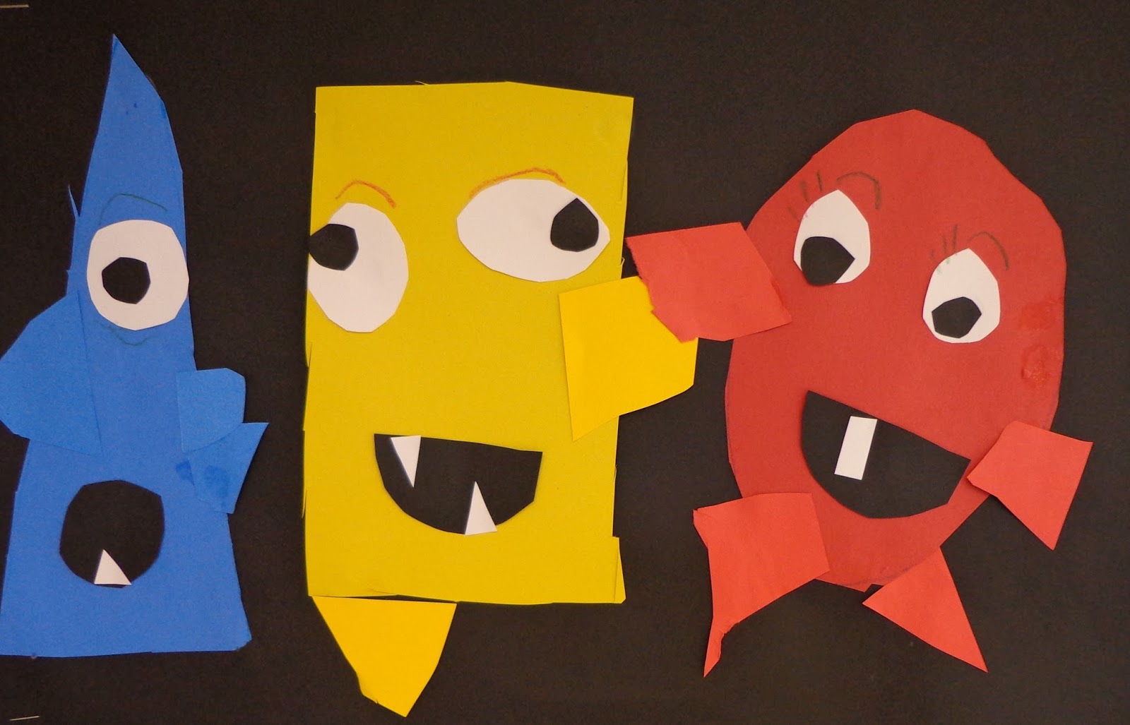 The Art Factory: Primary Color Monsters
