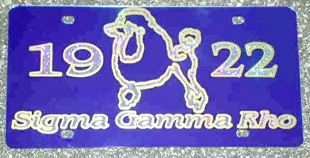 GREEK TAGS by PHAT TAGS: SIGMA GAMMA RHO