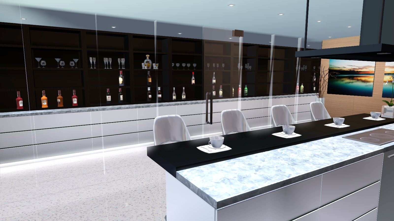 Corporation "SimsStroy": New Wave kitchen