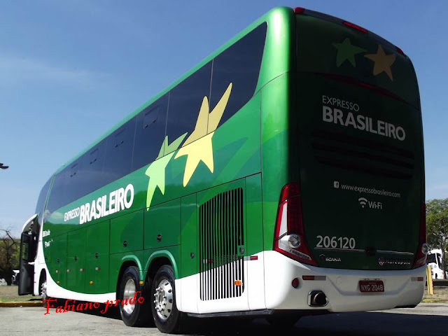 viação Garcia e Convidados: expresso brasileiro LD 1600 G7 scania 380