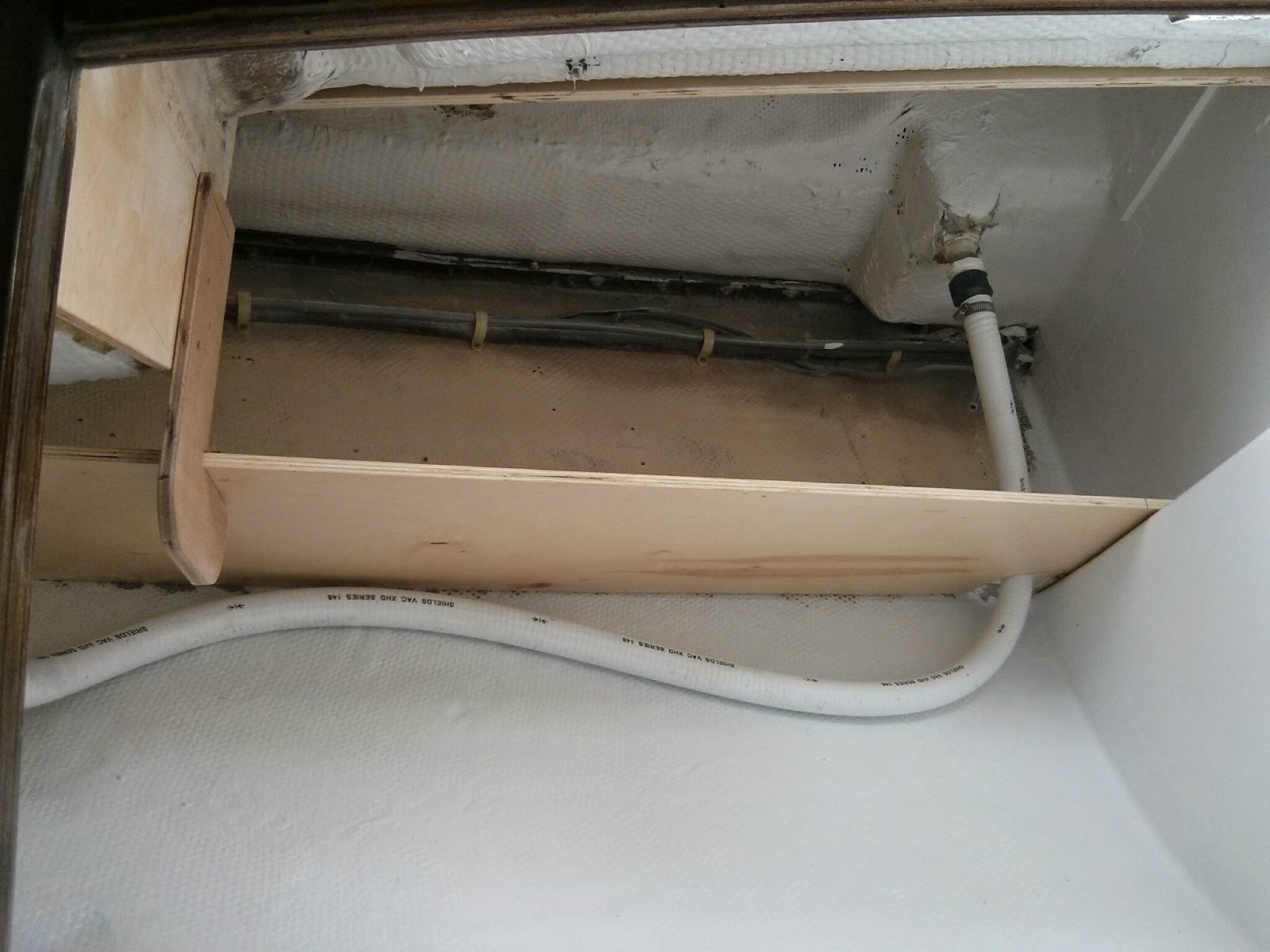 Small Boat Projects - Making Life Aboard Easier: New Shelf for the ...