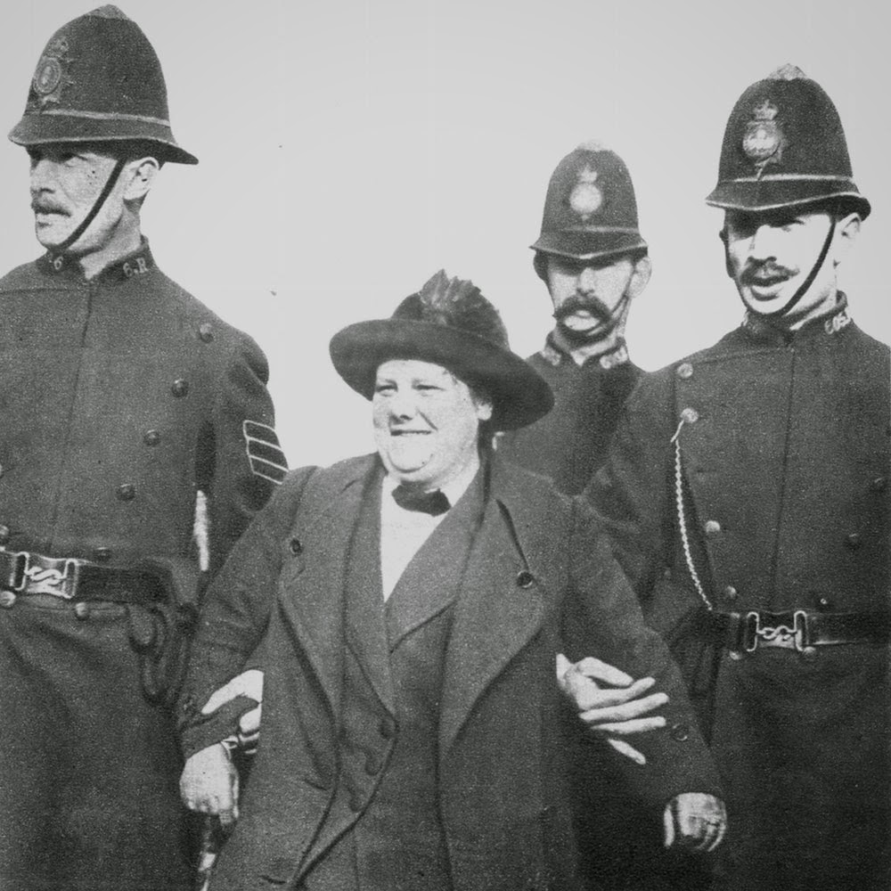 Suffragettes vs. Police: Historical Photos of Women's Suffrage ...