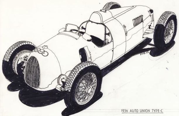 Patrick O’Brien’s Grand Prix Ratings: THE AUTO-UNION V16