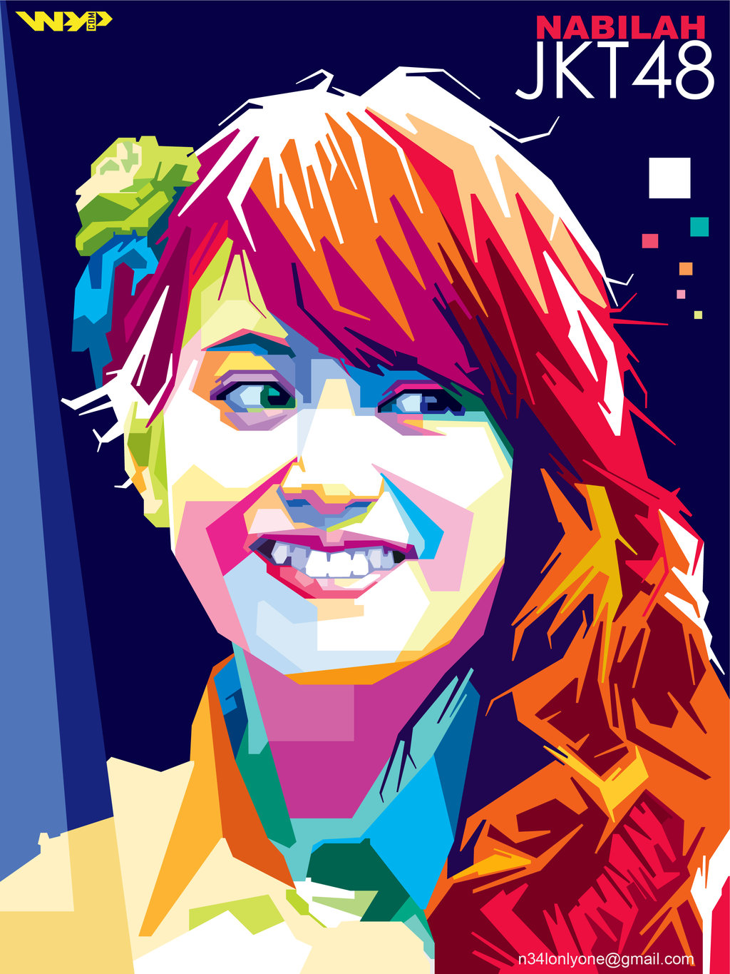 Kumpulan Photo Vector dan WPAP JKT48 - JKT48 Activities | Sharing All ...