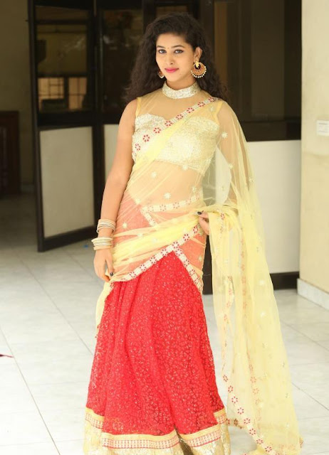 Bollywood Actress Saree Collections: Pavani Reddy in Yellow and Red ...